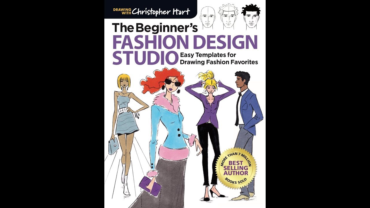 Book Preview: The Beginner's Fashion Design Studio - YouTube