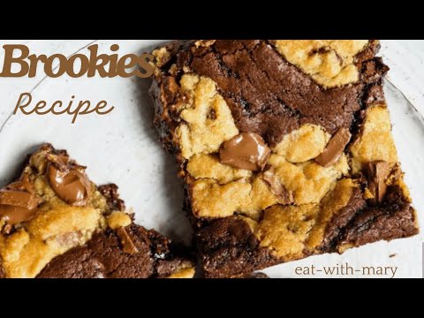 How To Make Brookies Recipe || Brownie and Chocolate Chip in One ...