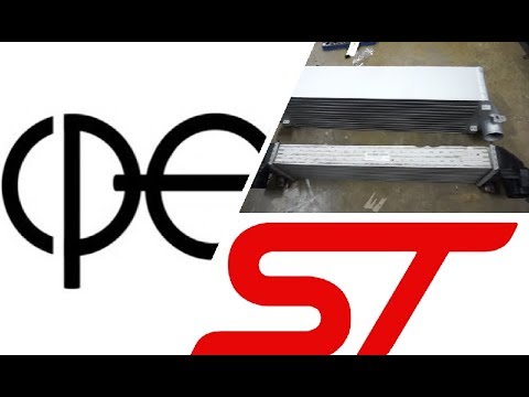 Focus ST CPE intercooler - YouTube