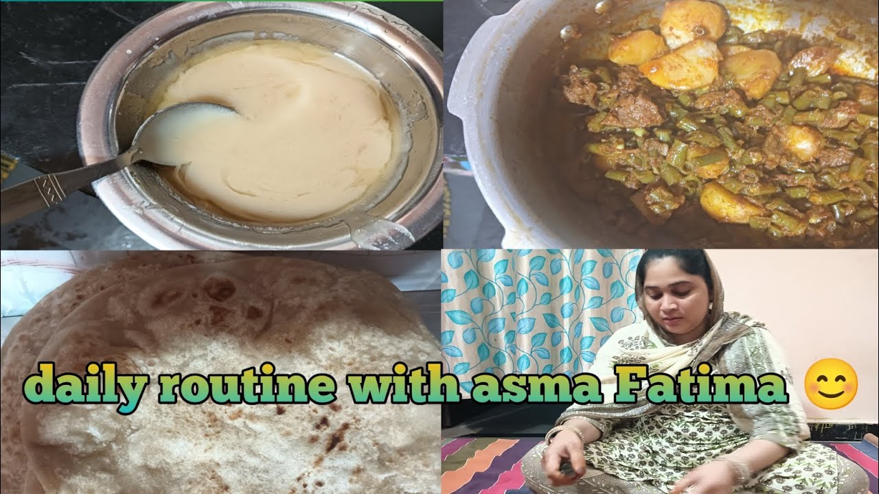 daily routine with asma Fatima 😊 - YouTube