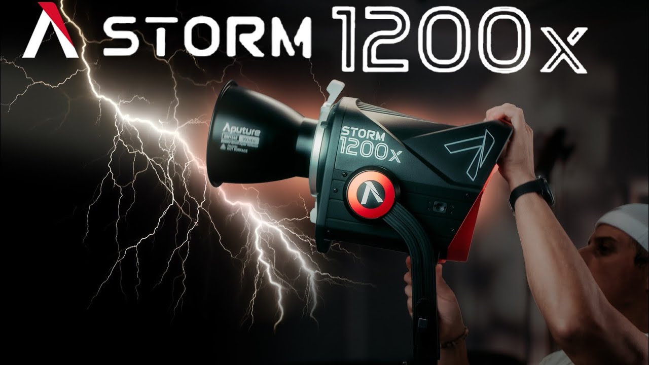 Aputure Storm 1200X - PERFEITA COMO O SOL - YouTube