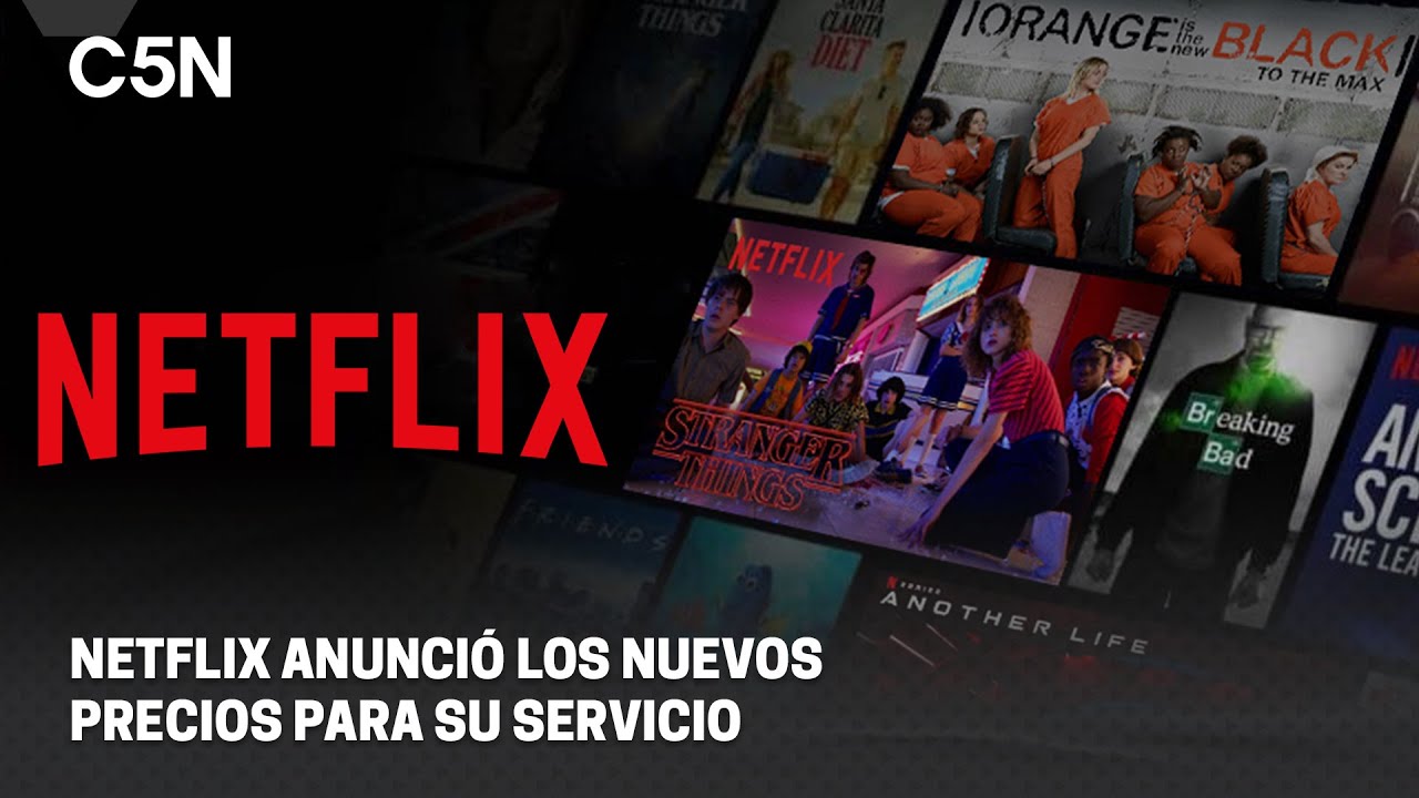 NETFLIX ANUNCIÓ los NUEVOS PRECIOS para su SERVICIO - YouTube