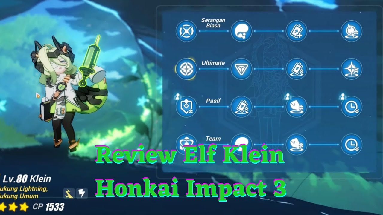 Review New Elf Klein | Honkai Impact 3 - YouTube