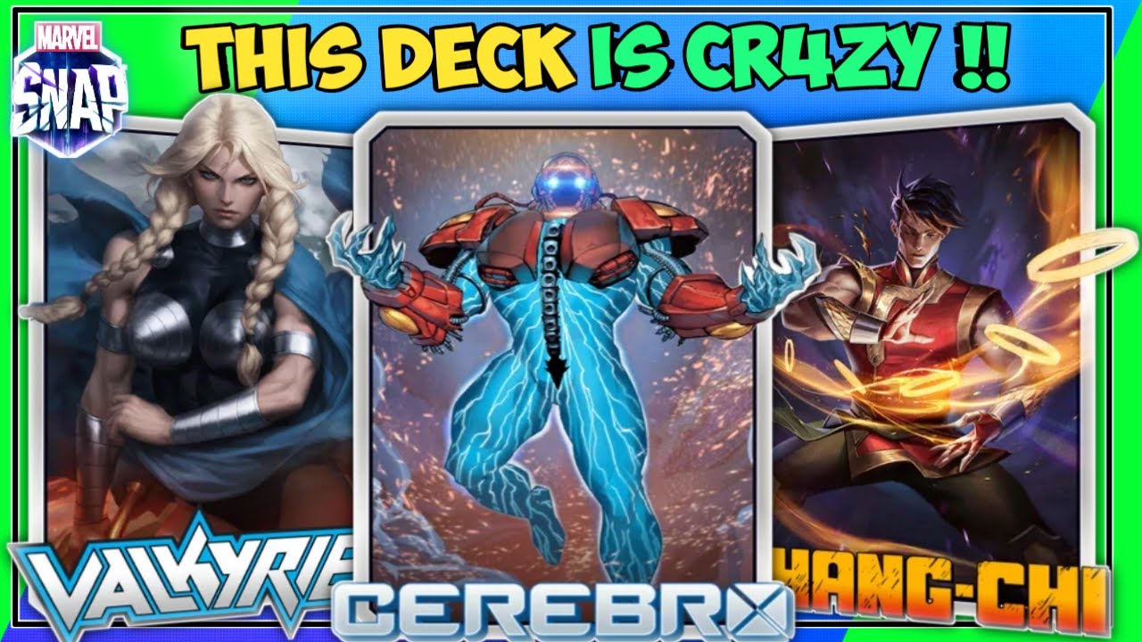 C3 CONTROL !! DECK CEREBRO 3 CONTROL | MARVEL SNAP - YouTube