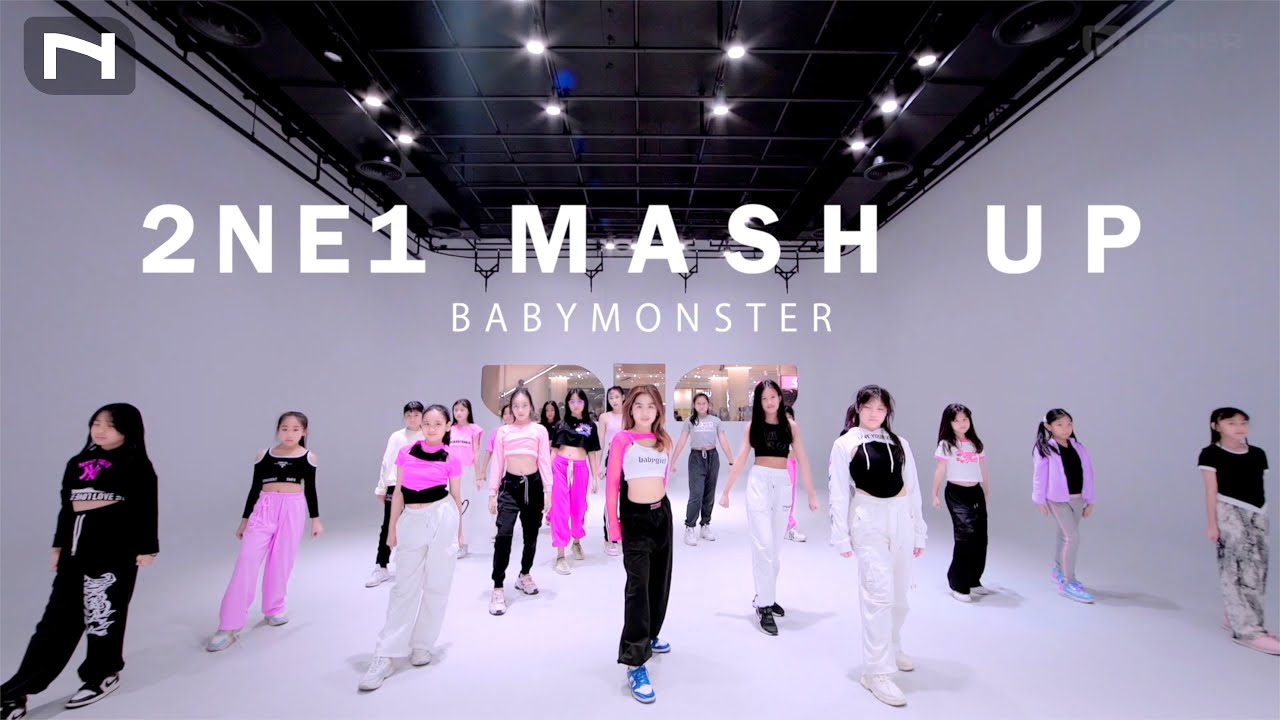 คลาสเรียนเต้น K-POP - 2NE1 MASK UP - BABYMONSTER - Dance Cover - YouTube