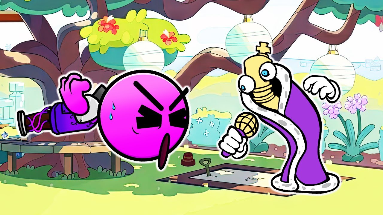 FNF NEW Geometry Dash Pink VS NEW Kinger | Sings Can Can | Friday Night ...