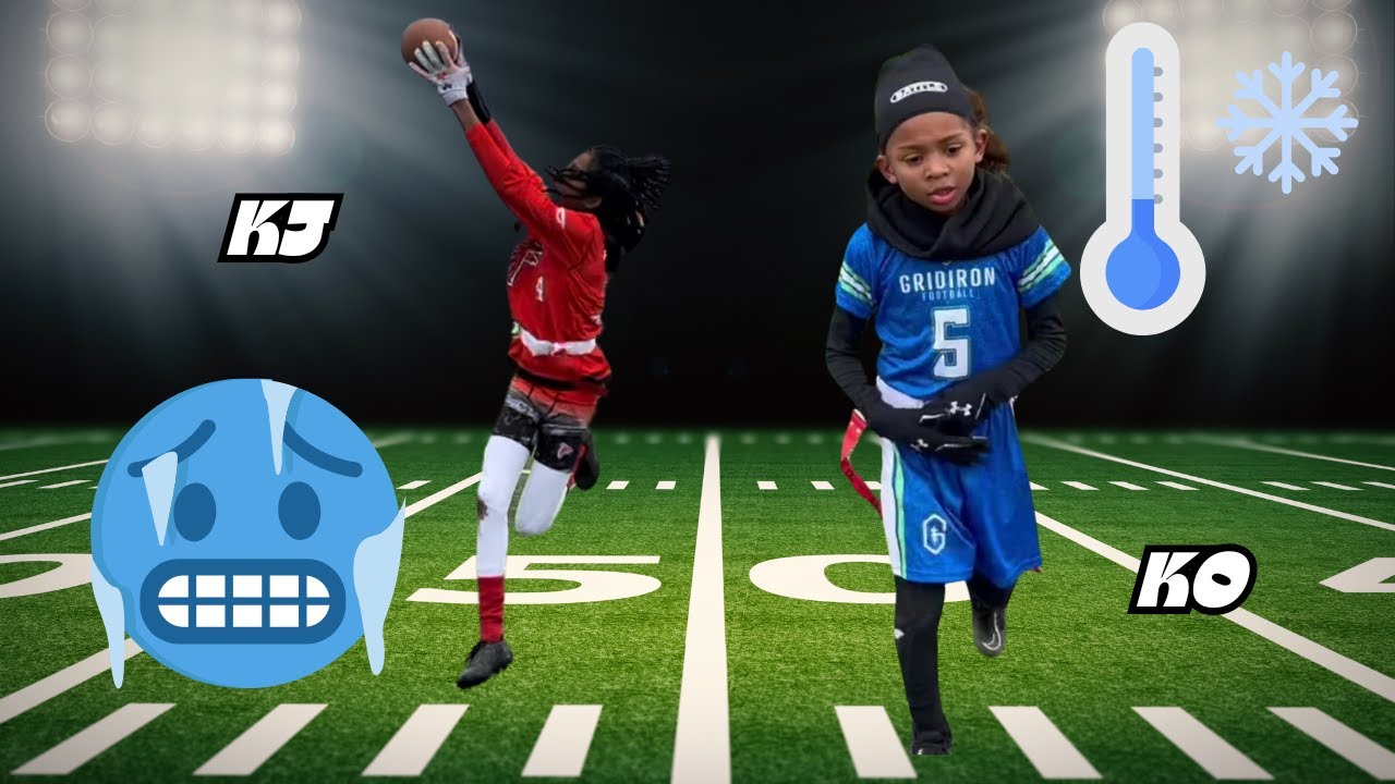 KJ Dominates, Ko Battles Illness, Yet They Slay Flag Football on a ...