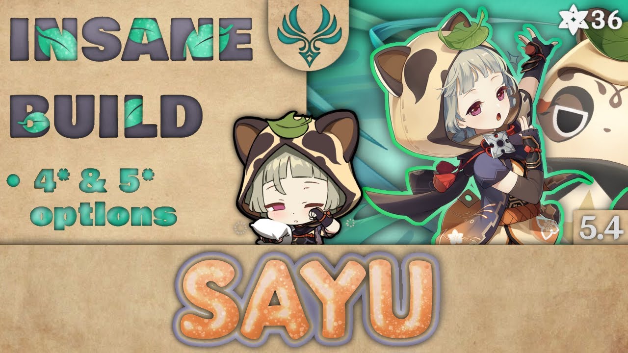SAYU FULL GUIDE in 2025 | Talents, Artifacts, Weapons, Team Comps ...