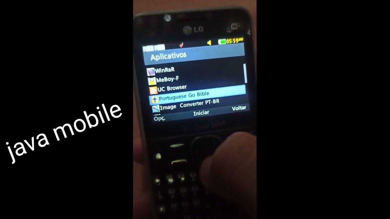 aplicativos para celular java - YouTube