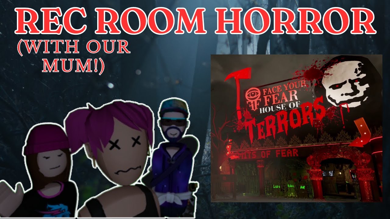 FACE YOUR FEARS REC ROOM | Scaring Our Mom! - YouTube