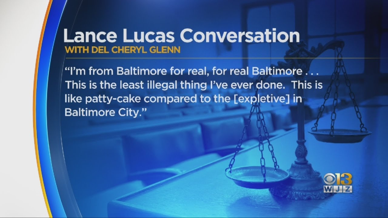 Lance Lucas Pleads Guilty To Bribing Former Del. Cheryl Glenn - YouTube