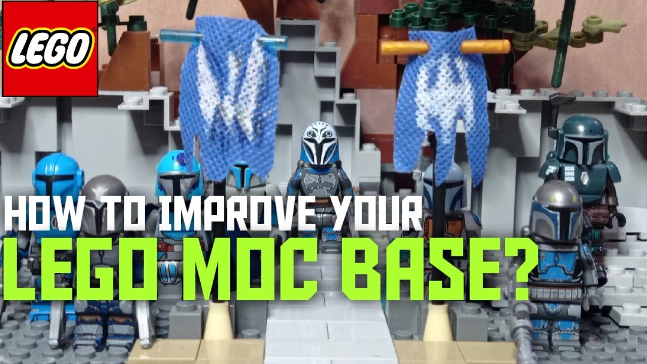 LEGO: STAR WARS BASE MOC TUTORIAL (HOW TO IMPROVE BASE) - YouTube