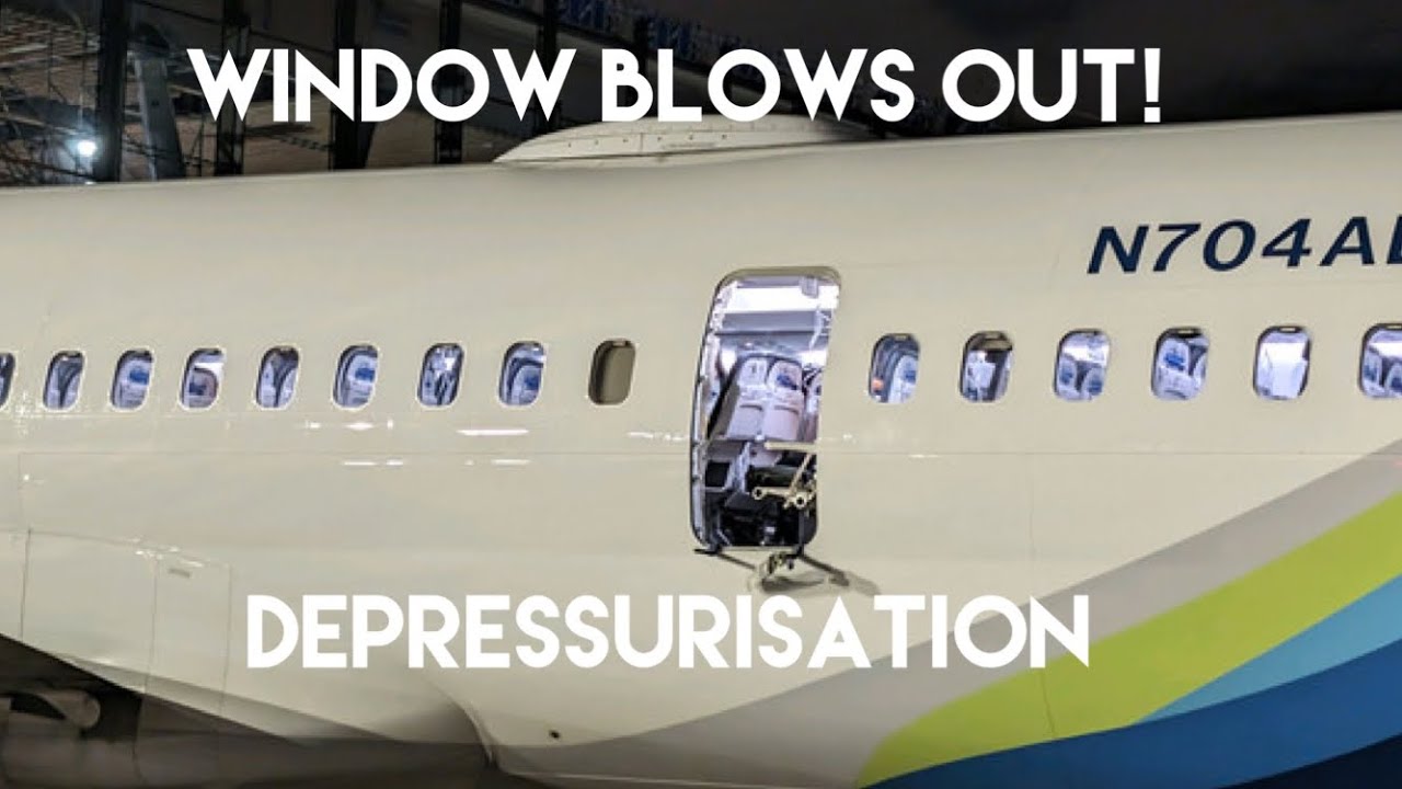 DEPRESSURISATION OF Alaska Airlines 1282 | ATC, Flight Tracking And ...