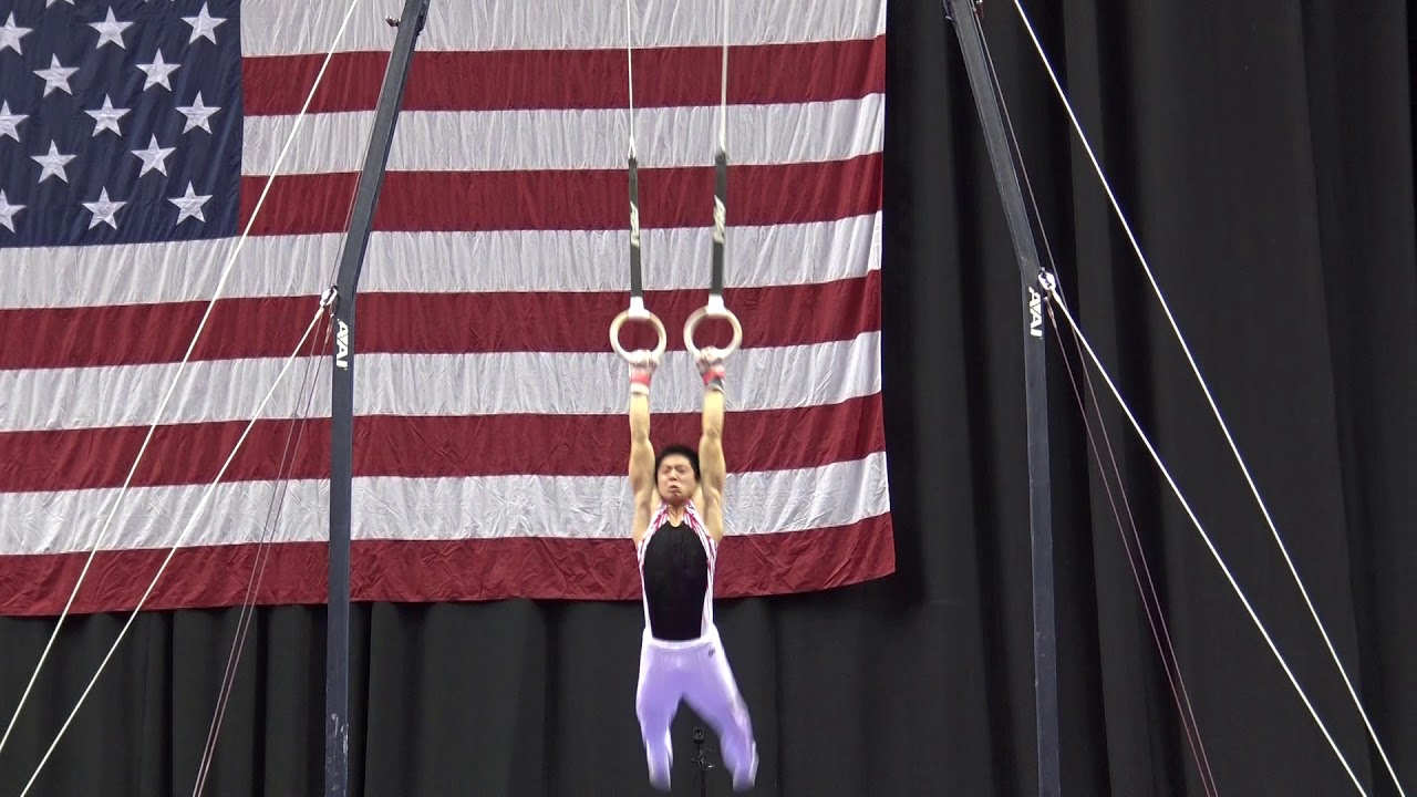 Tyler Shimizu – Still Rings – 2019 U.S. Gymnastics Championships ...