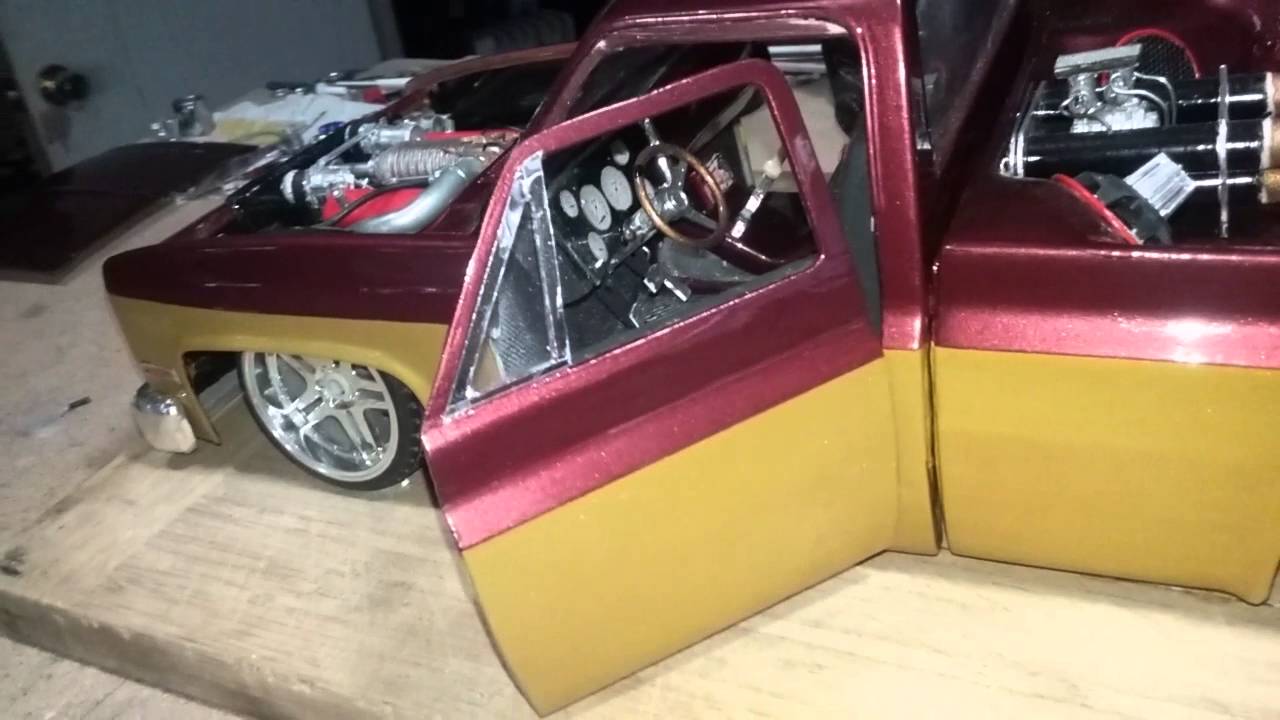 Scale model car - YouTube