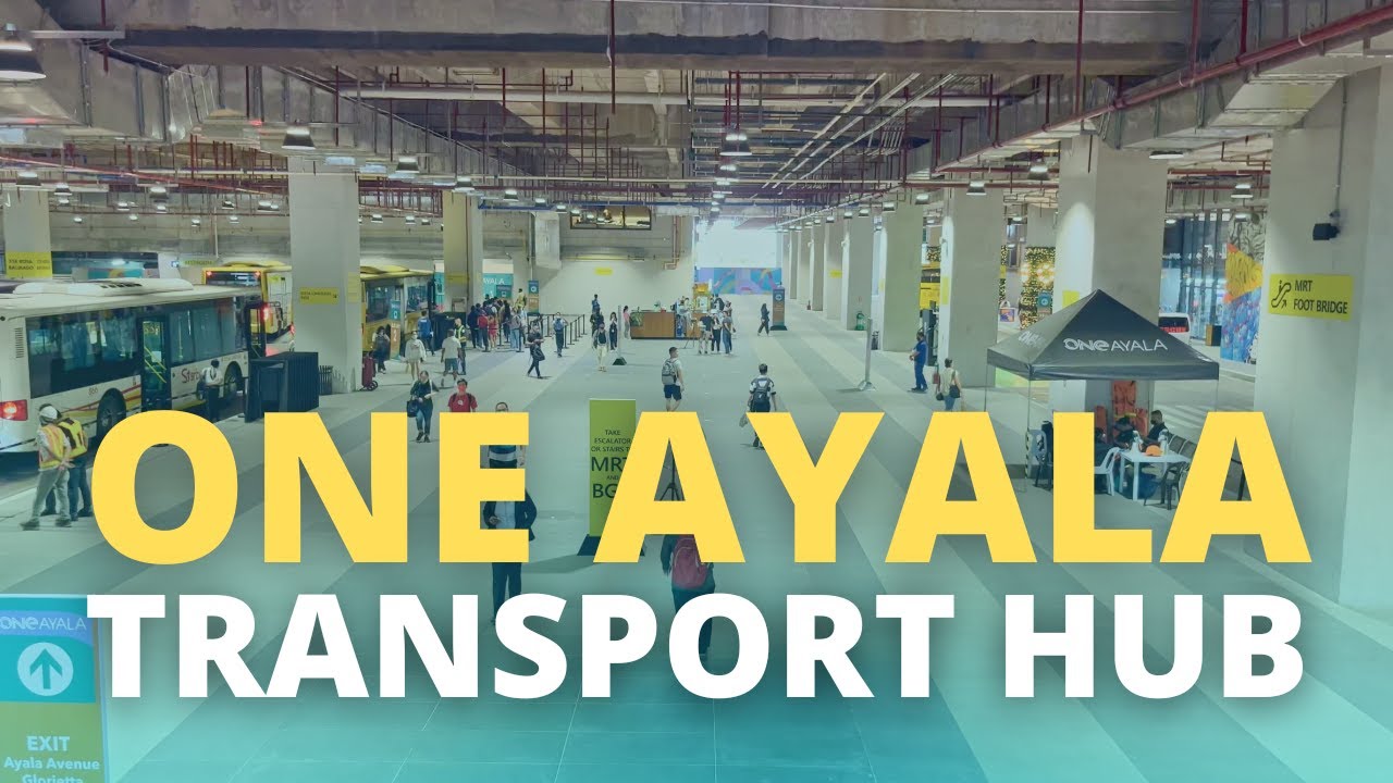 One Ayala Transport Hub Grand Terminal Busway Station | Pinoy ...