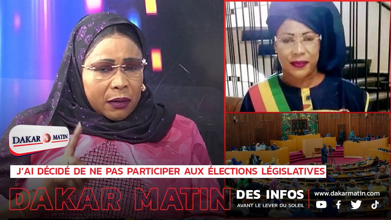 «POURQUOI J' AI DECIDE DE NE PAS PARTICIPER AUX ELECTIONS LEGISLATIVES ...