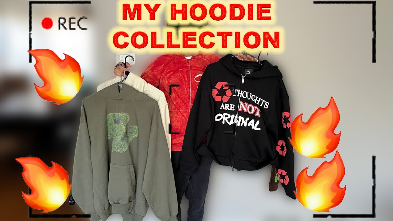MY HOODIE COLLECTION !!!!! - YouTube