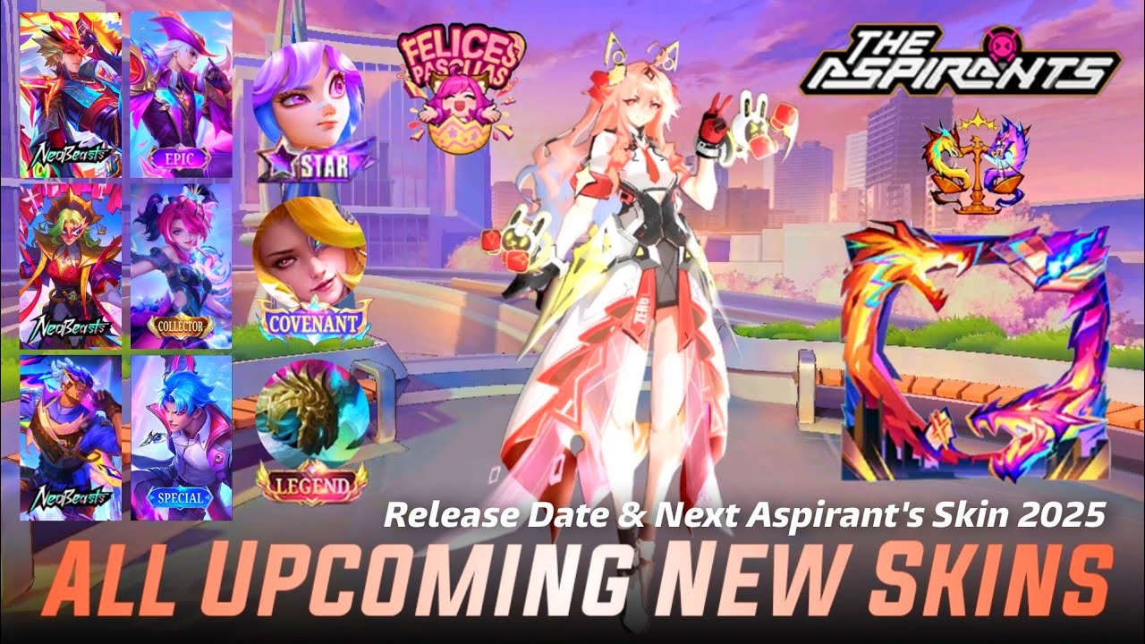 ALL UPCOMING 67 NEW SKINS 2025 - NEXT ASPIRANT SKIN 2025 & MORE | ML ...