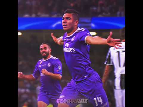 Casemiro Powershot vs Juventus #viral #football #footballteam #edit #uclfinal #ronaldo #casemiro