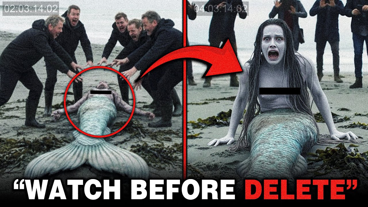 Real Mermaid Body Washed Ashore Caught on Camera – Shocking Appearance ...