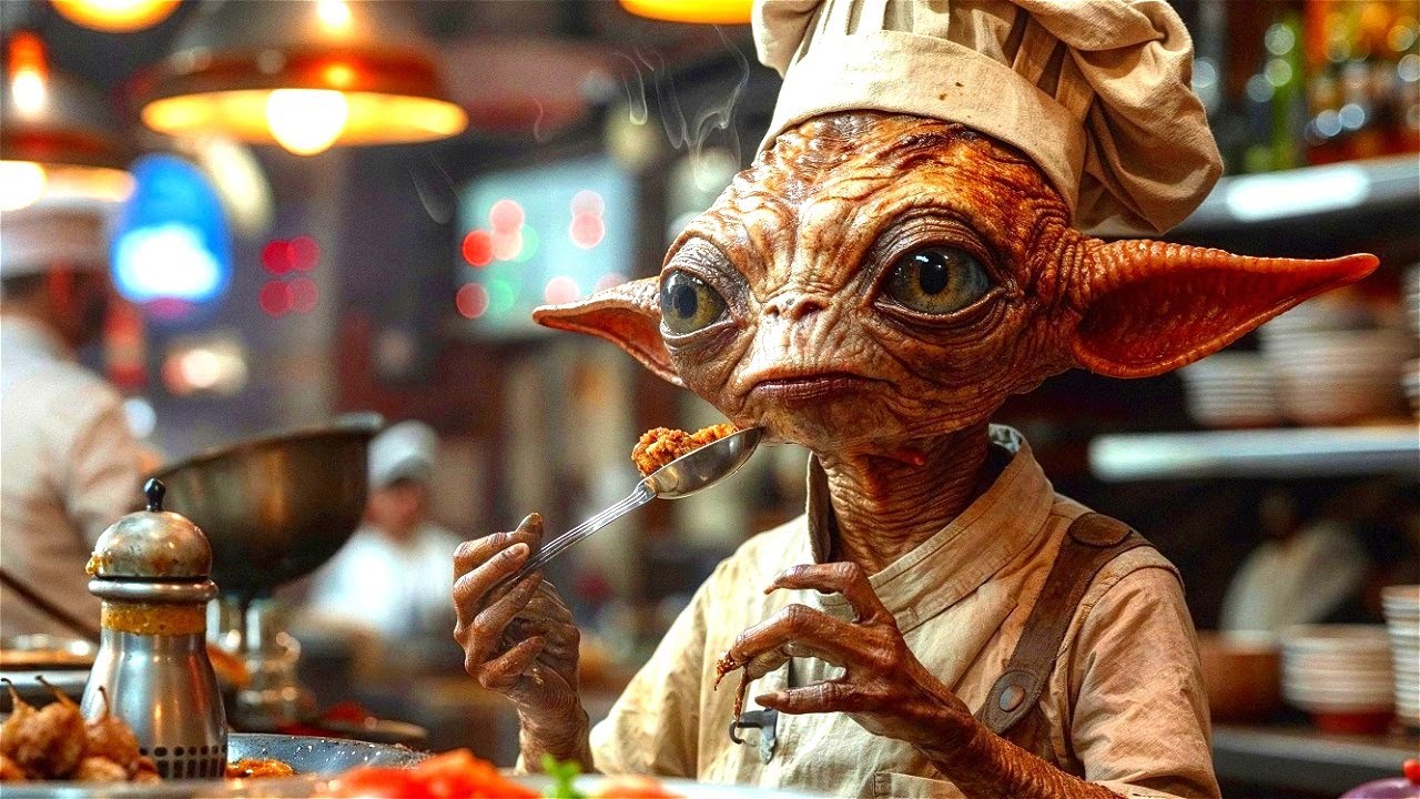 Alien Chef Tries Human Food, Immediately Quits His Job And Goes To ...