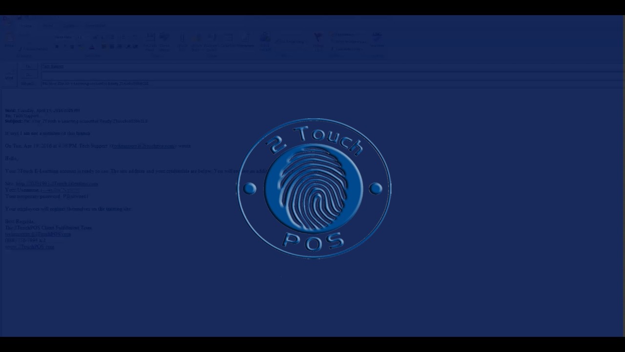 2TouchPOS eLearning - YouTube