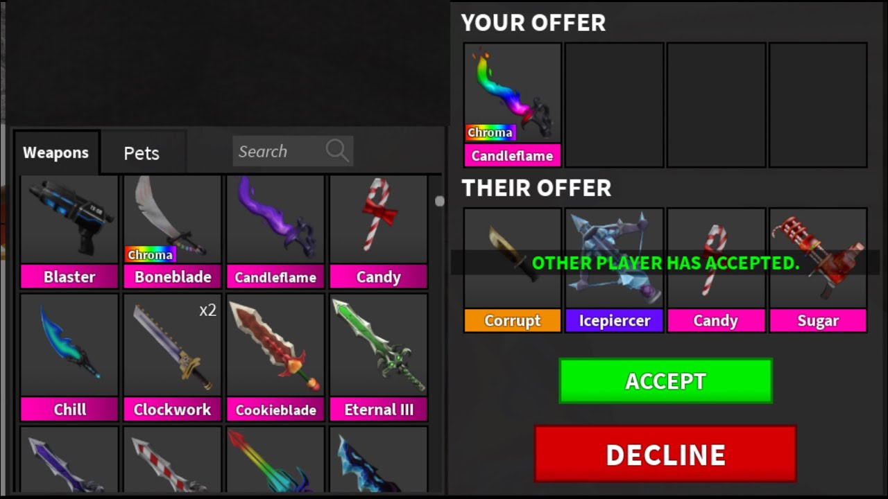 MM2 TRADING MONTAGE #49 (HUGE WINS📈📈) - YouTube