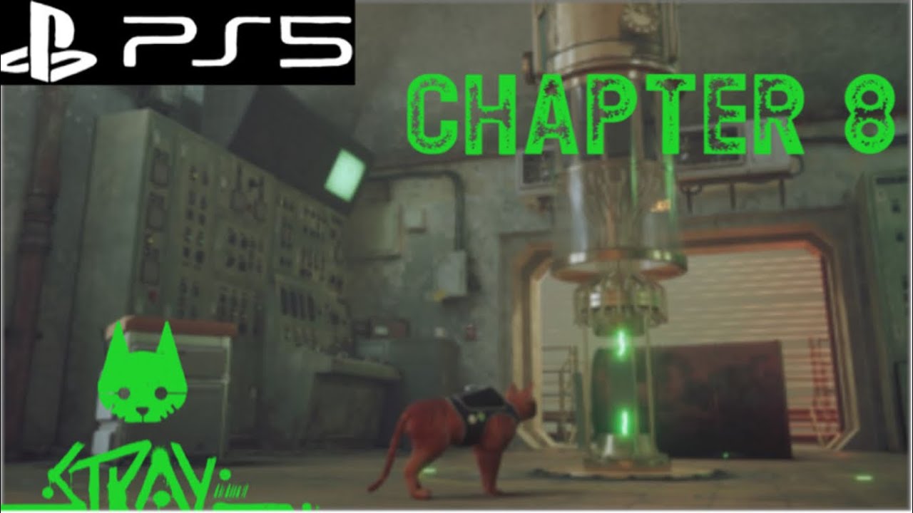 Stray - Neco Corp Factory (Battery)- GamePlay Walkthrough (Chapter 8) # ...