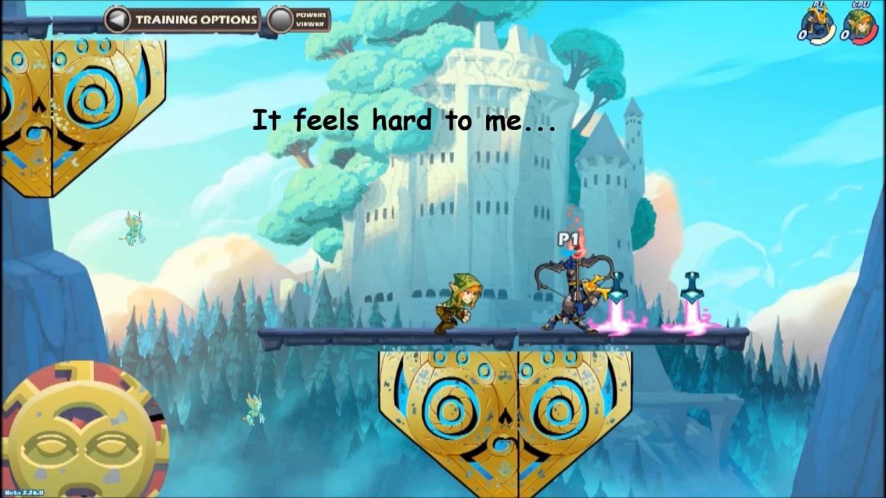 Brawlhalla- New test maps - YouTube