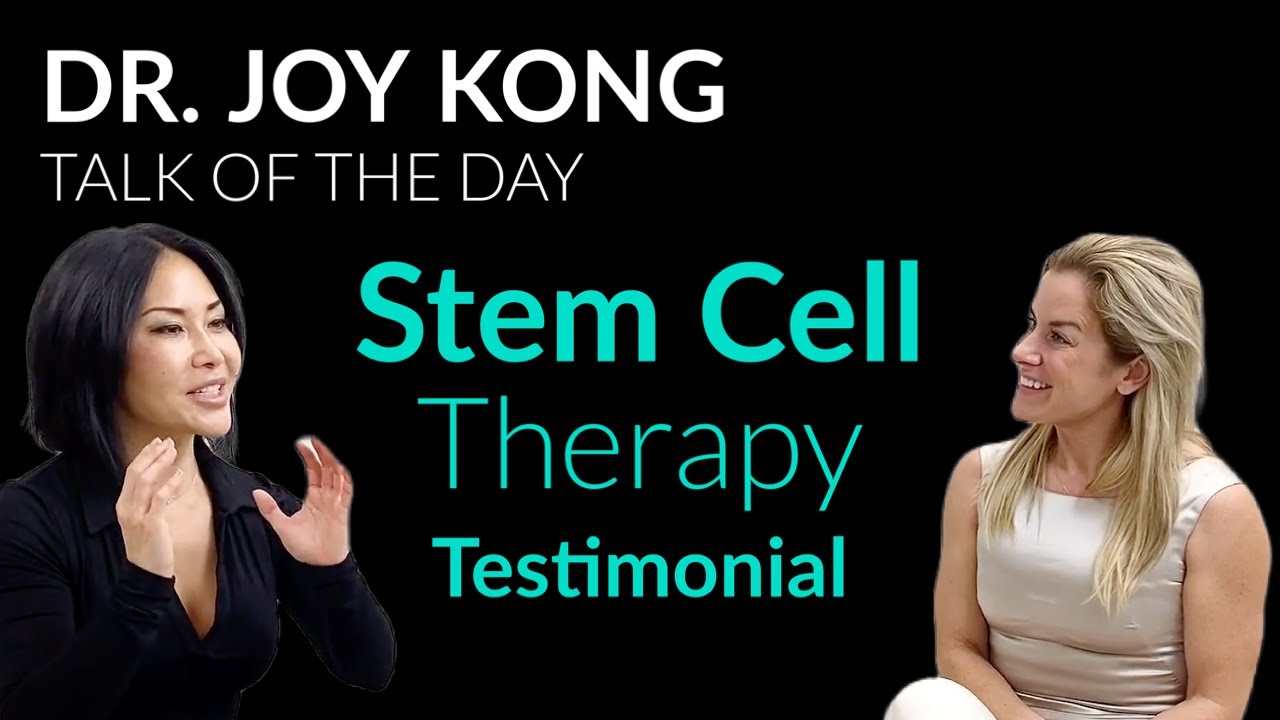 Dr. Joy Kong Stem Cell Therapy Testimonials - Courtney Gillenwater, MD ...
