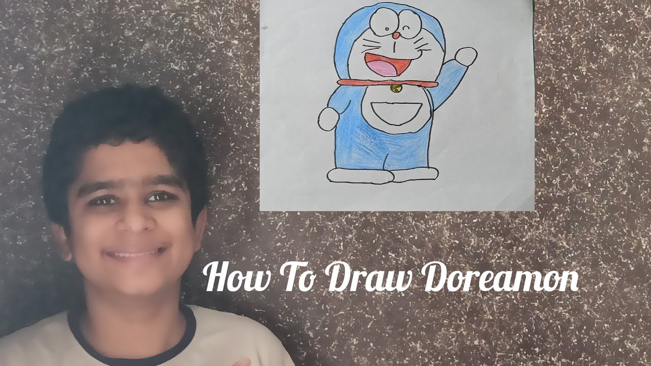 How To Draw Doraemon| By Dwip and Dwij| Stereo Twins - YouTube