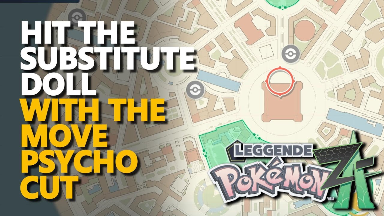 Hit the Substitute doll with the move Psycho Cut Pokemon Legends Z-A ...