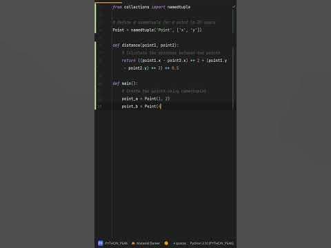How can namedtuples improve code readability? Transform Your Code with ...