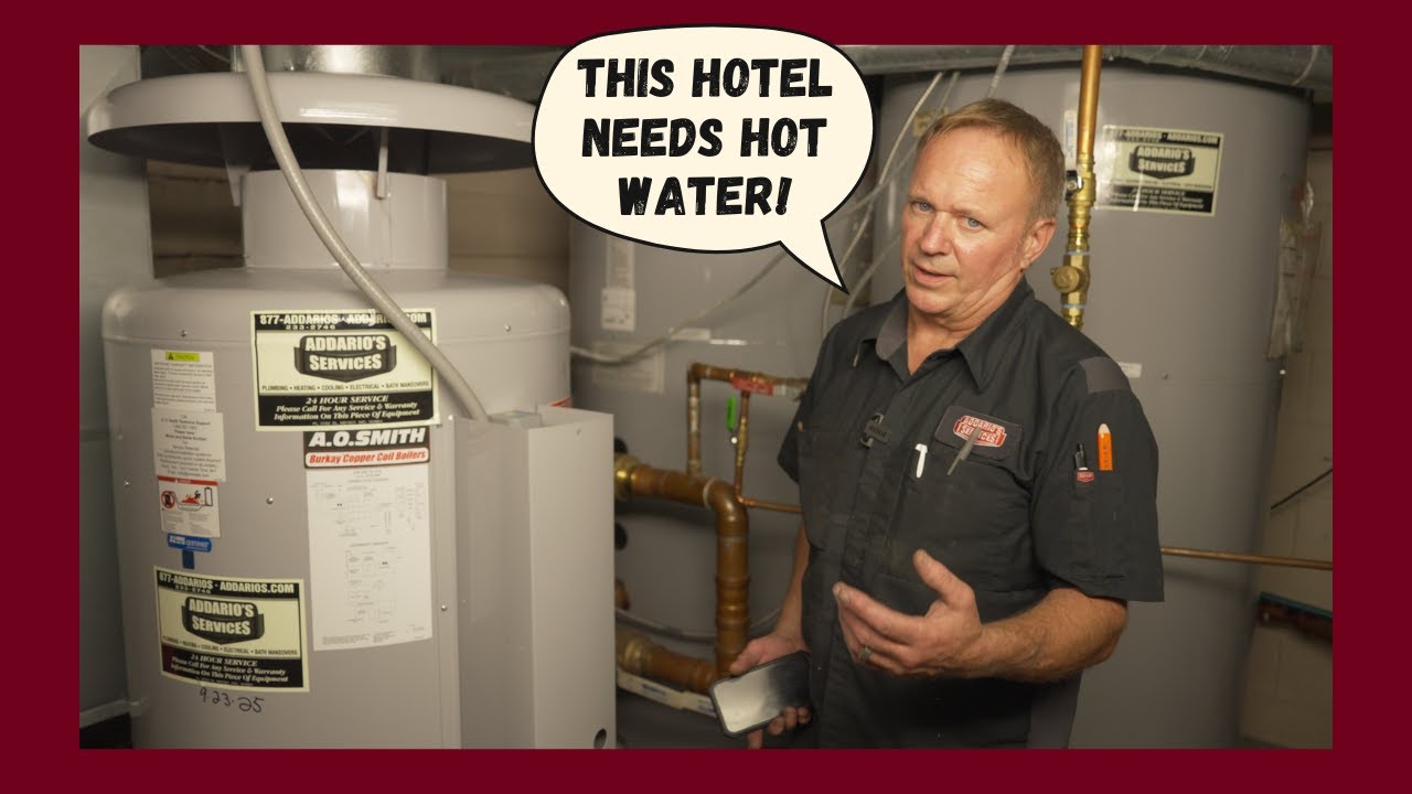 MASSIVE Hotel Boiler Installation - From Dangerous Jet Engine to Safe ...