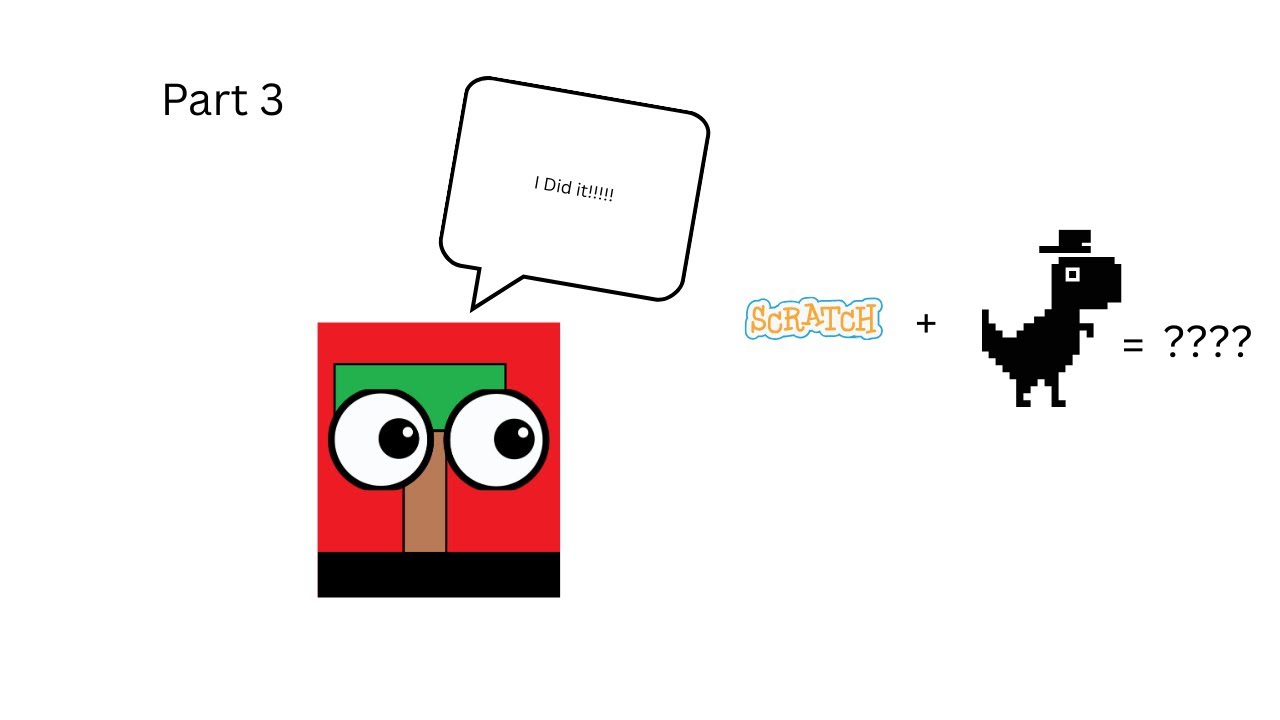 I make a Dino game in Scratch part 3 - YouTube