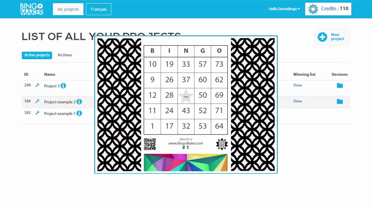 Comment faire le design des cartes avec Bingo Maker - YouTube