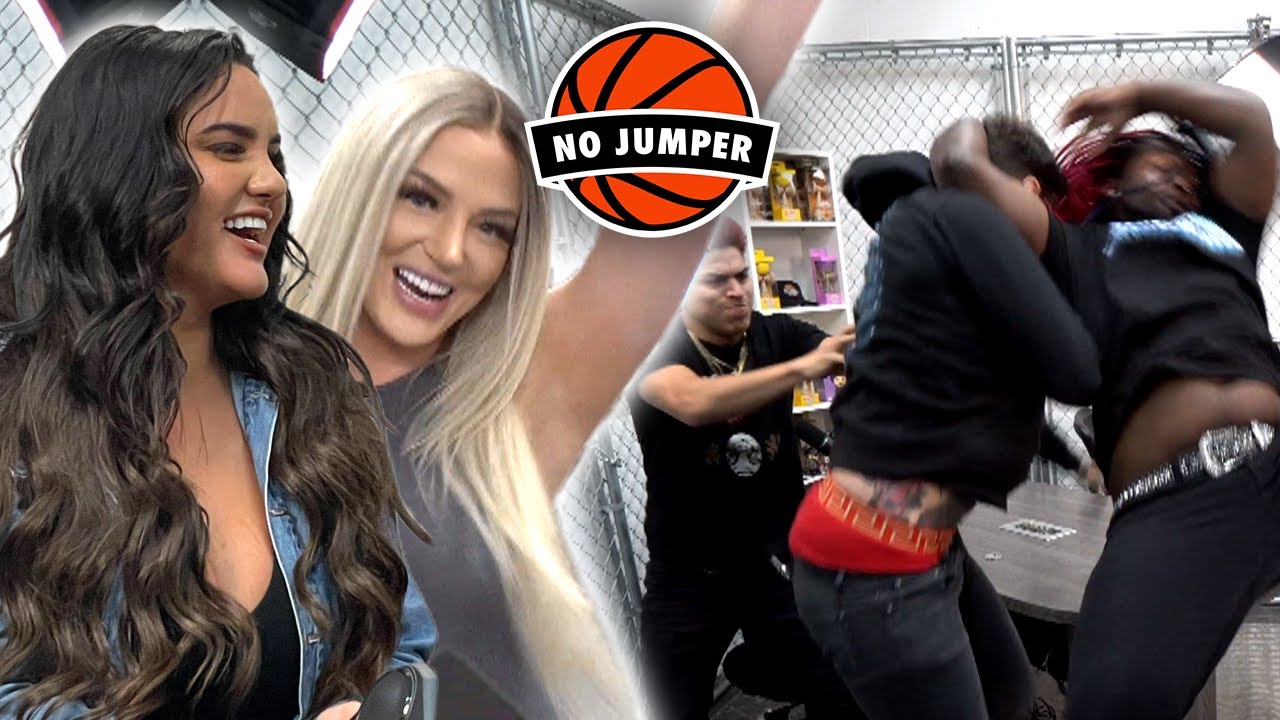 Adam22 Gets Beat Up & THICC OnlyFans Girls Distract The Entire Office ...