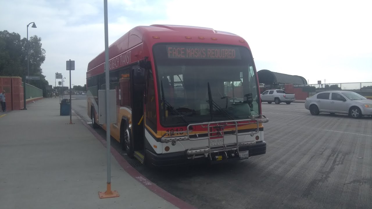 (THROWBACK THURSDAY) 2012 Long Beach Transit Gillig BRT Plus 1213 - YouTube