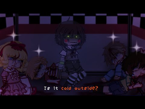is it cold outside?//⚠️(Blood warning)⚠️//(meme/FNAF/Missing Children/William Afton)(My AU)! ★