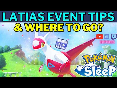 Latias Research - Where to go with your Skill Pokemon? #pokemonsleep