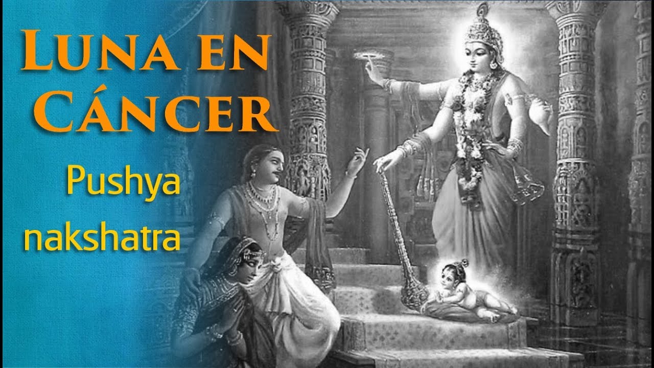 LUNA EN CANCER y PUSHYA NAKSHATRA - YouTube