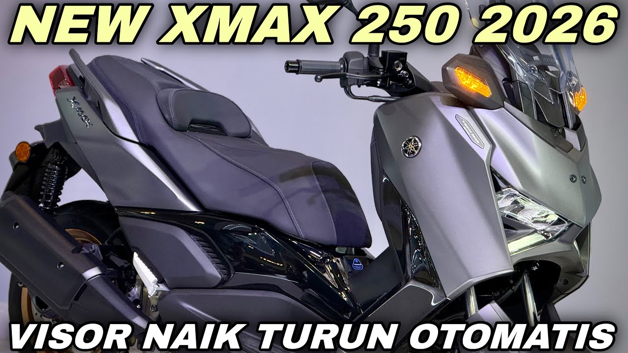 RESMI‼️NEW YAMAHA XMAX 2026 VISOR ELECTRIC - YouTube
