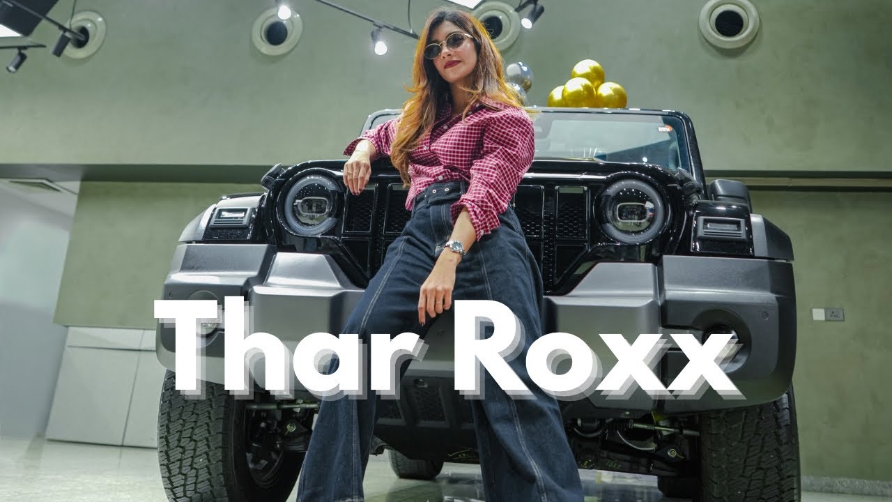 My New Car | Thar Roxx | #dilshaprasannan #thar #tharrox #blessed #2025 ...