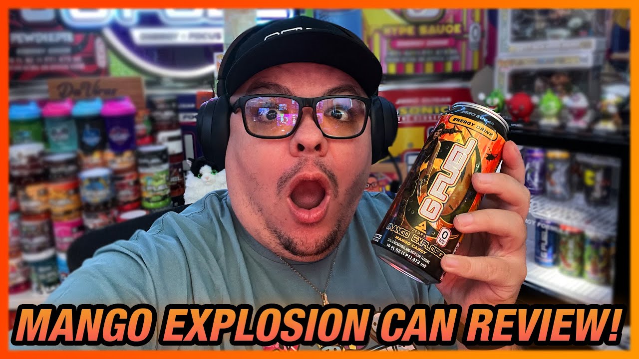 GFUEL MANGO EXPLOSION CAN REVIEW - YouTube