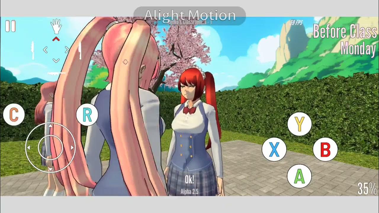 playing lethal love the yandere game!!! - YouTube