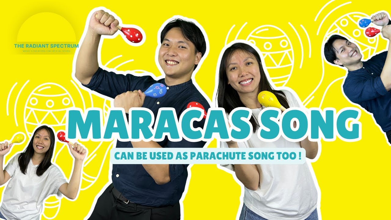 Up Up Up and Shake! | Maracas Parachute Song | For Special Needs ...