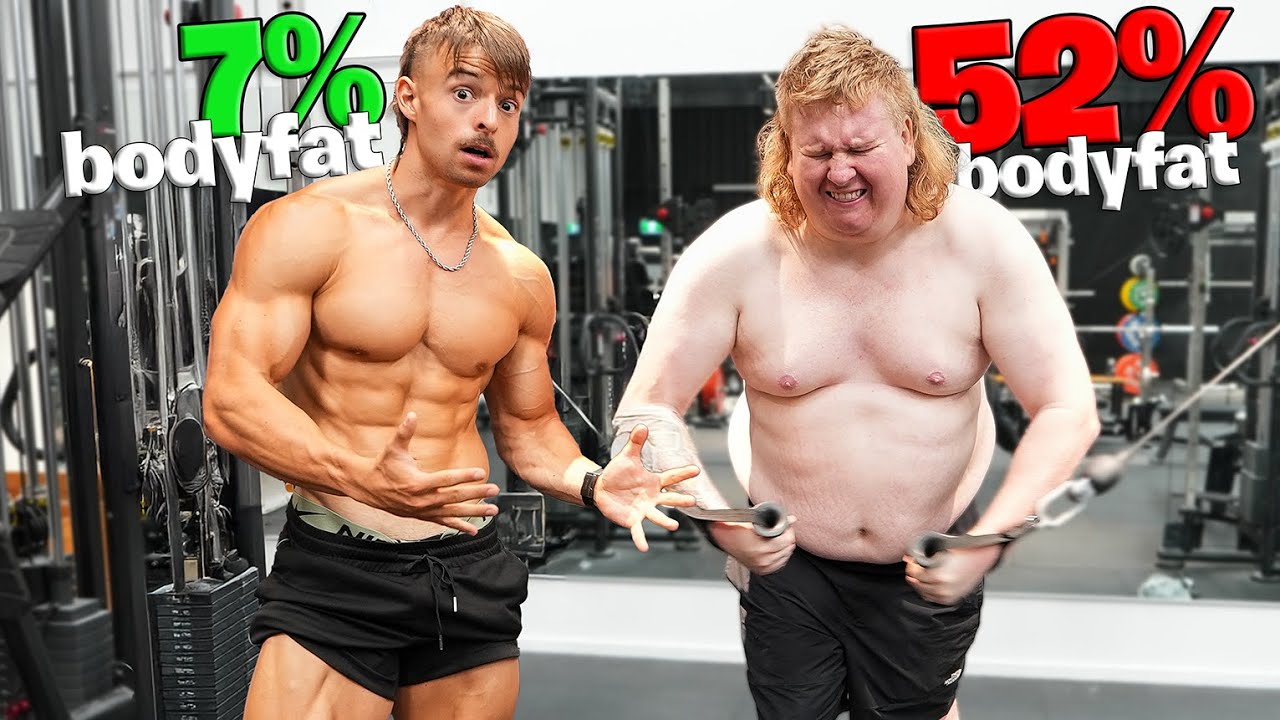 Can I Transform My 140kg Buddy into a RIPPED Bodybuilder - YouTube