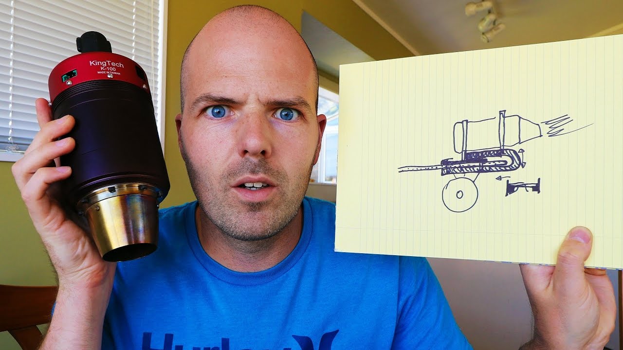 Jet-Powered Skateboard (Part 10) - YouTube