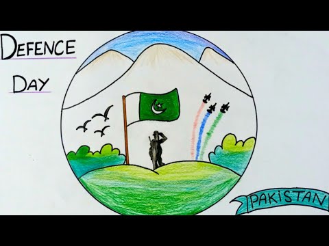 Beautiful Drawing Of Defence Day l 6th September Drawing Idea l ...